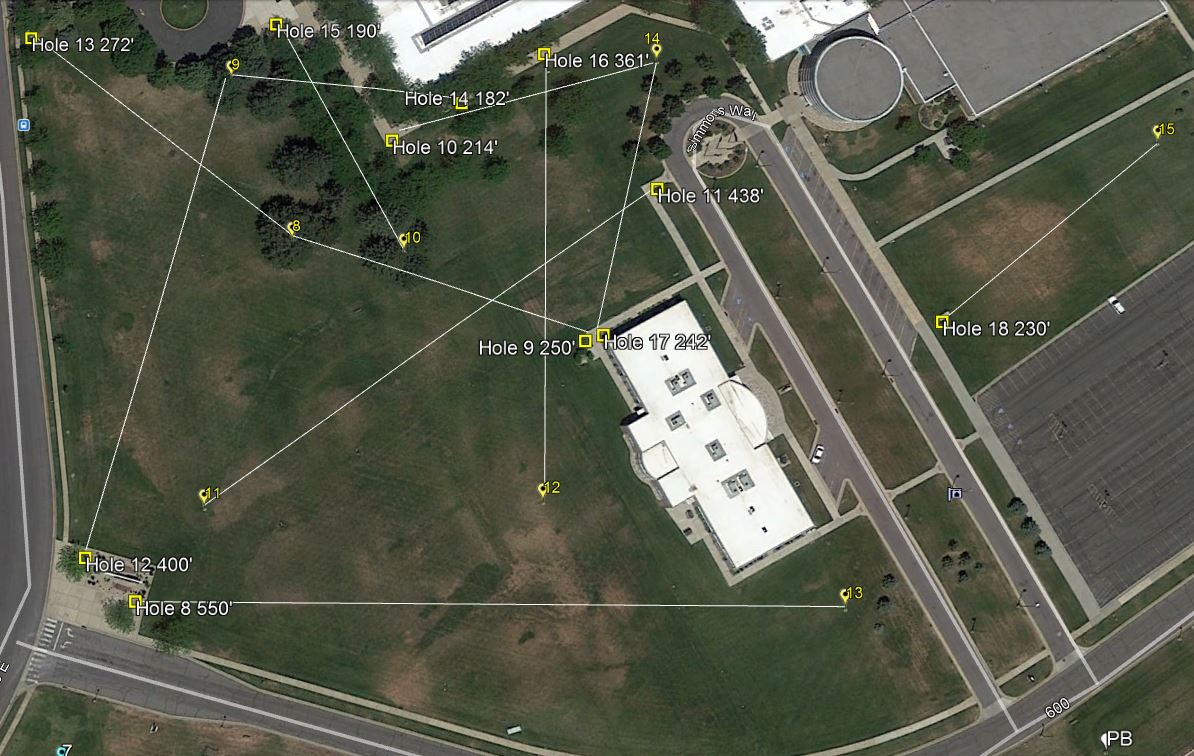 Infinite Courses - Davis Tech Disc Golf Course