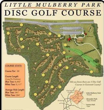 Infinite Courses - Little Mulberry Park Disc Golf
